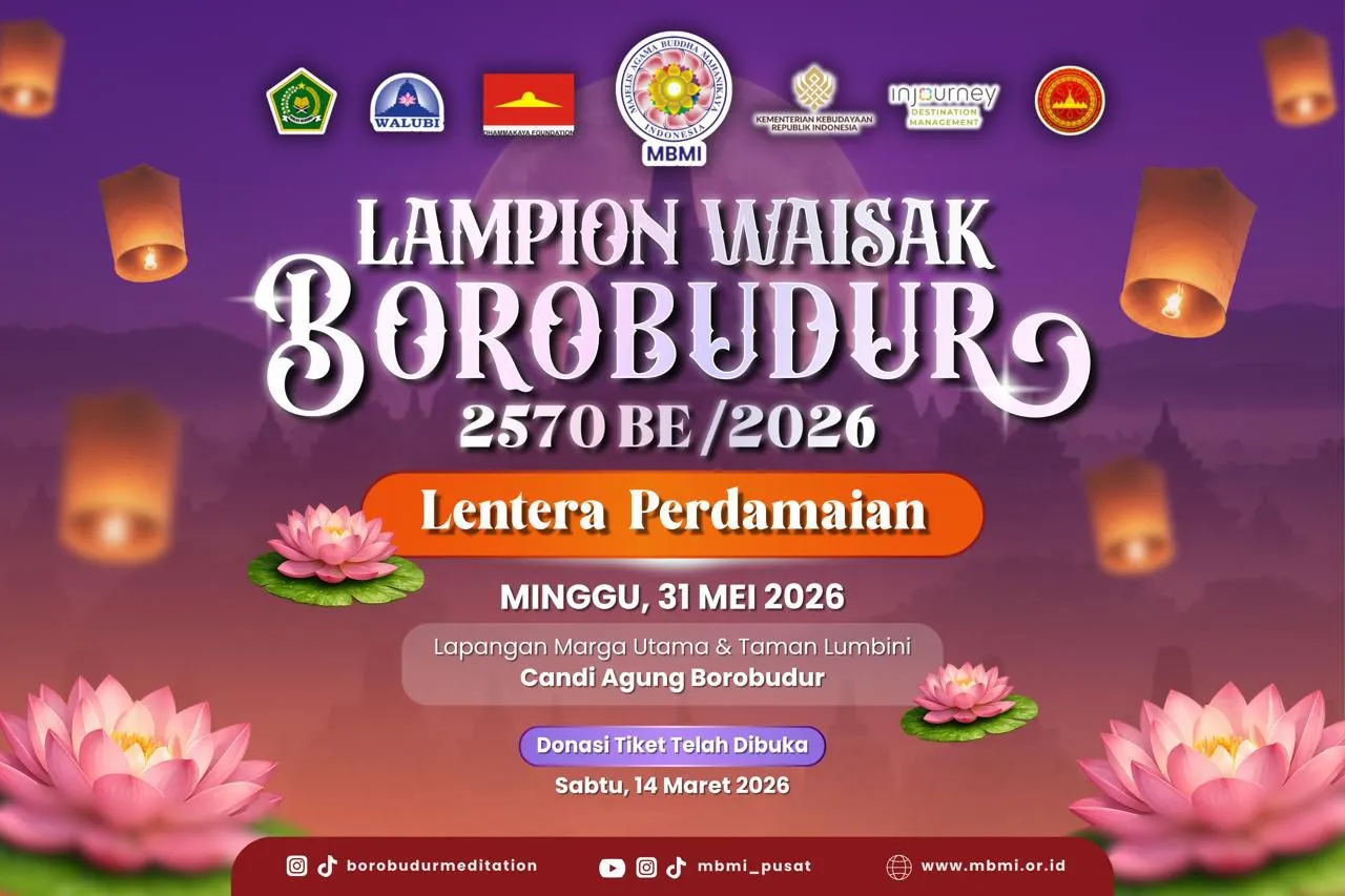 Festival Lampion Waisak 2026 Borobudur Siap Digelar, Simak Jadwal ...